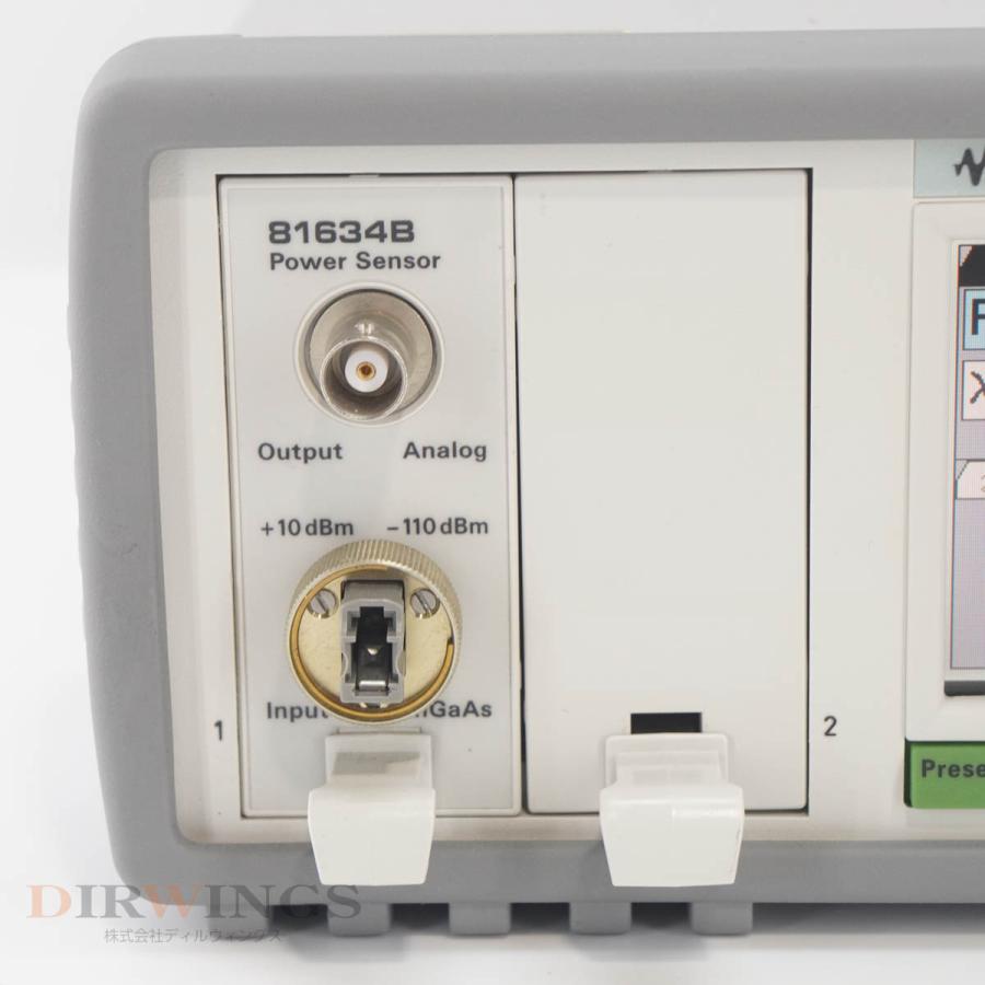 [DW]USED 8日保証 Keysight 8163B Lightwave Multimeter ライトウェーブマルチメーター 光マルチ ...