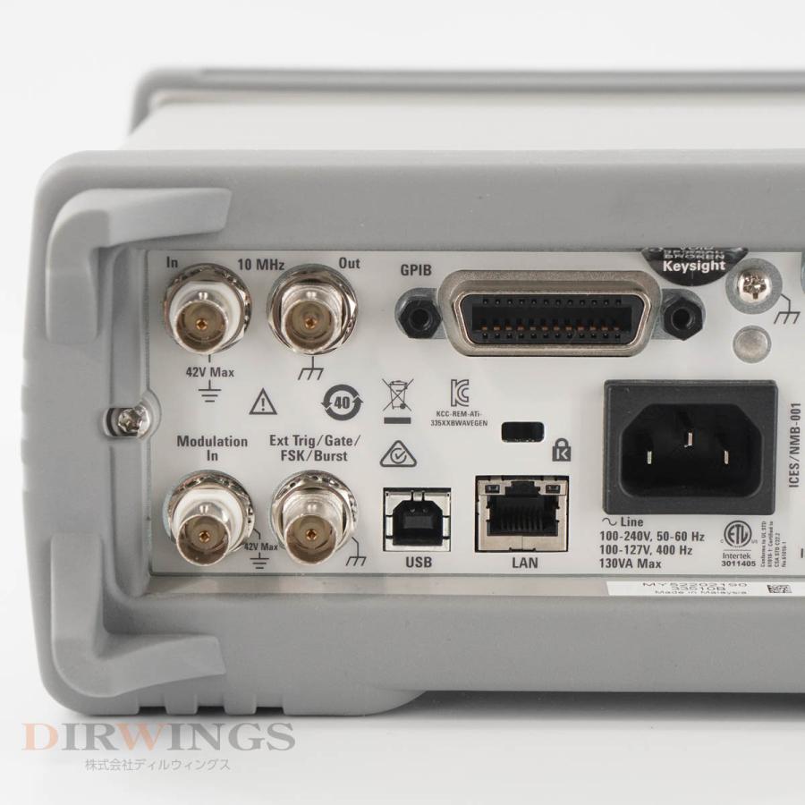 [DW]USED 8日保証 Keysight 33510B 33500B Trueform Waveform Generator 波形発生器 ...