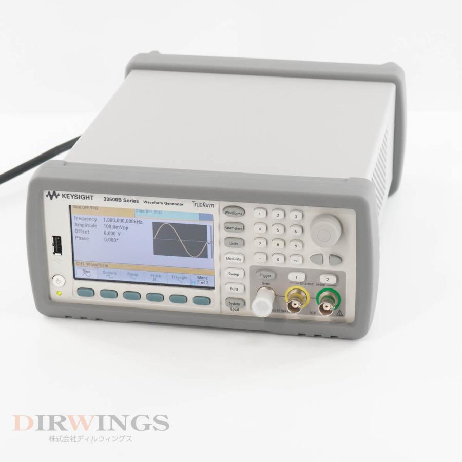 [DW]USED 8日保証 Keysight 33510B 33500B Trueform Waveform Generator 波形発生器 ...