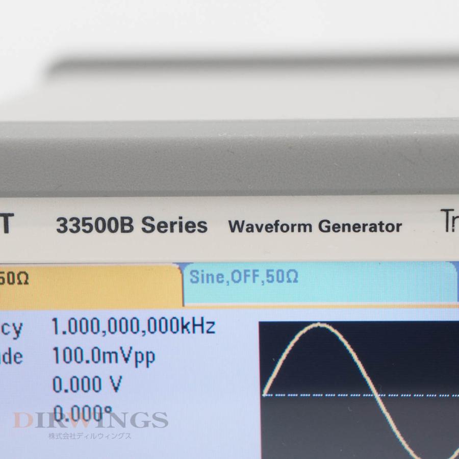 [DW]USED 8日保証 Keysight 33510B 33500B Trueform Waveform Generator 波形発生器 ...