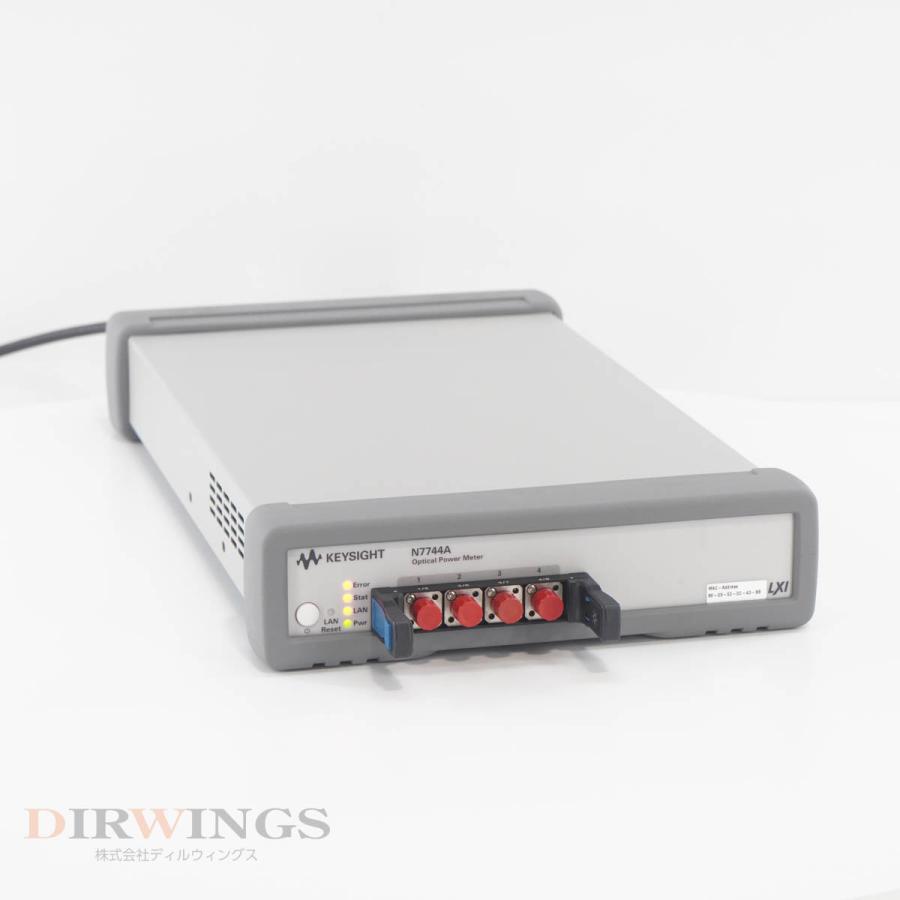 [DW]USED 8日保証 Keysight N7744A FG LXI Optical Power Meter 光パワーメーター マルチ ...