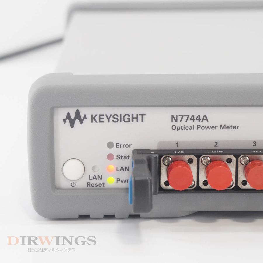 [DW]USED 8日保証 Keysight N7744A FG LXI Optical Power Meter 光パワーメーター マルチ ...