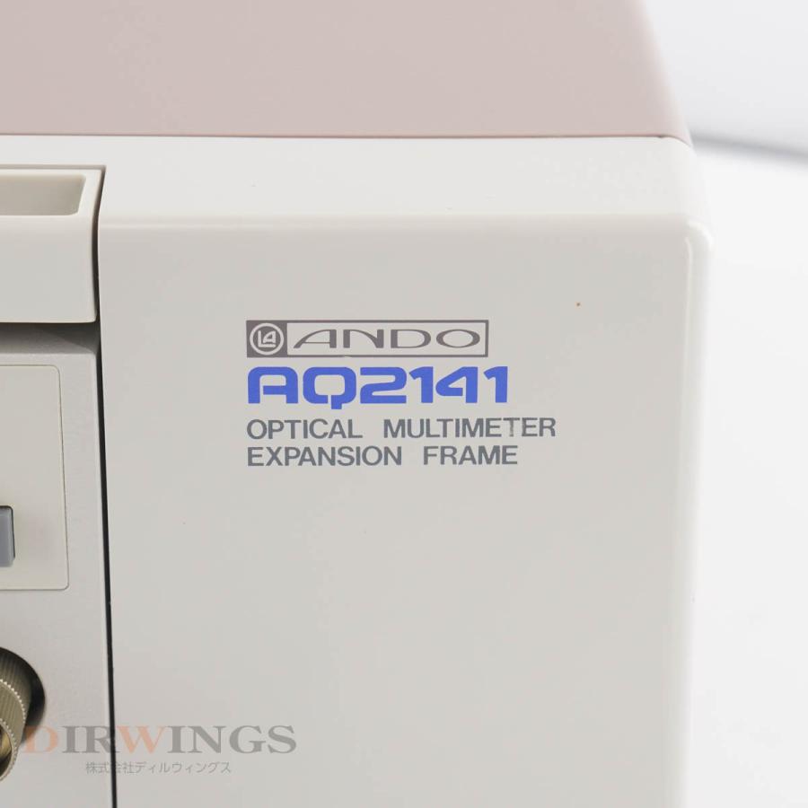 [DW]USED 8日保証 ANDO AQ2141 OPTICAL MULTIMETER EXPANSION FRAME 光マルチメーター ...