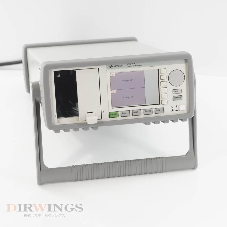 [DW]USED 8日保証 Keysight 8163B Lightwave Multimeter ライトウェーブマルチメーター 光マルチ ...