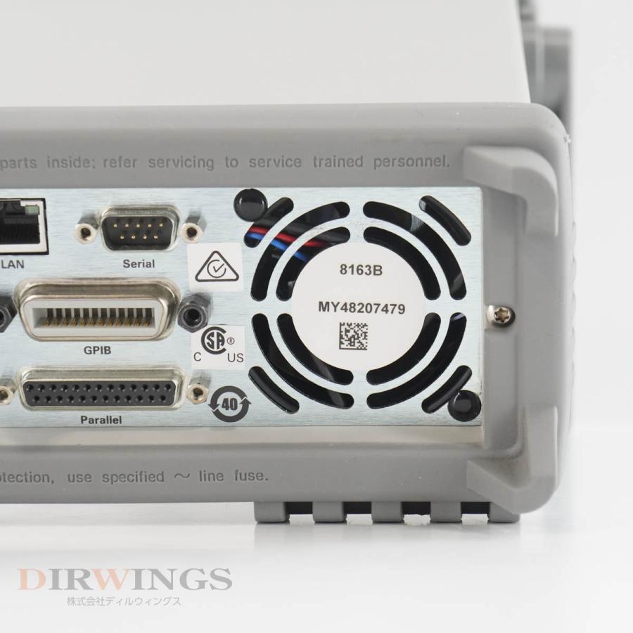 [DW]USED 8日保証 Keysight 8163B Lightwave Multimeter ライトウェーブマルチメーター 光マルチ ...