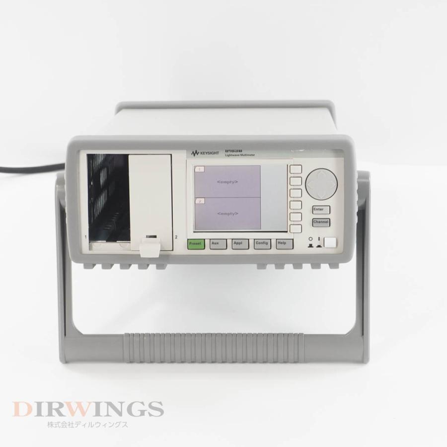 [DW]USED 8日保証 Keysight 8163B Lightwave Multimeter ライトウェーブマルチメーター 光マルチ ...