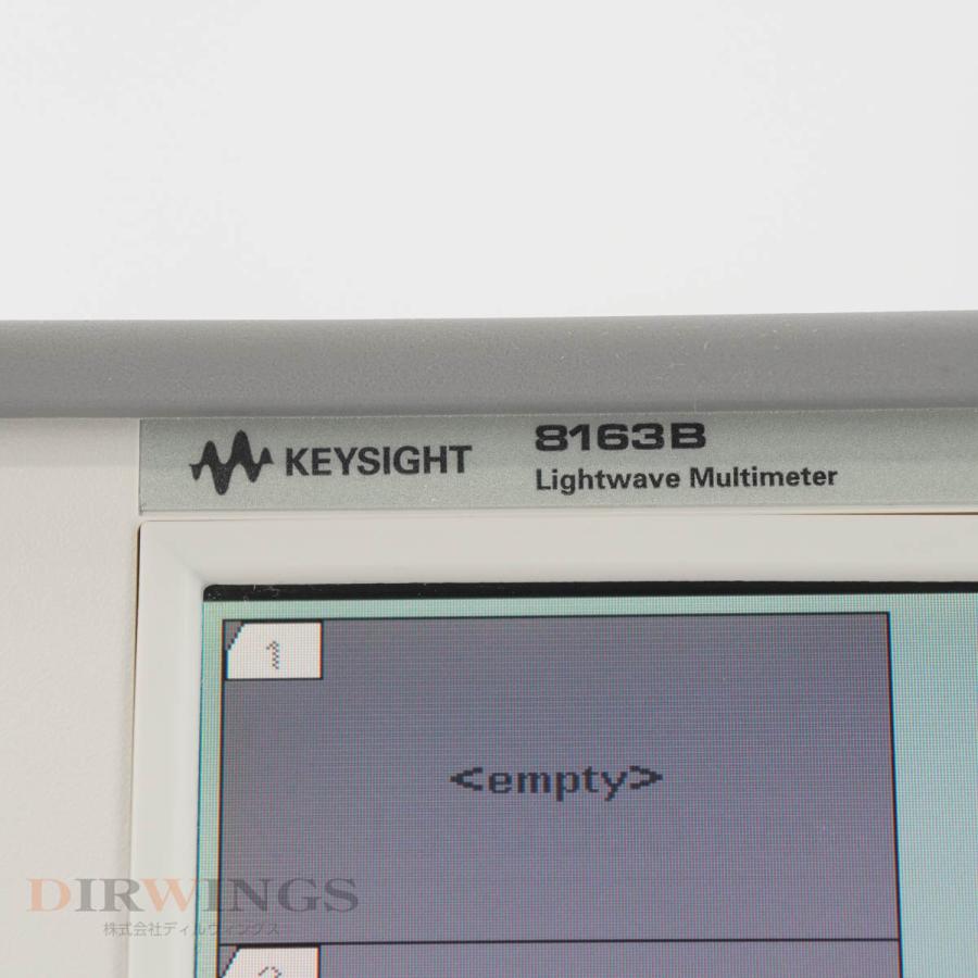 [DW]USED 8日保証 Keysight 8163B Lightwave Multimeter ライトウェーブマルチメーター 光マルチ ...