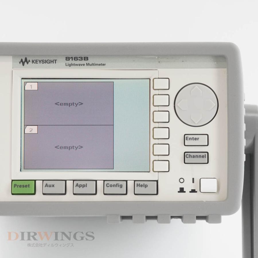 [DW]USED 8日保証 Keysight 8163B Lightwave Multimeter ライトウェーブマルチメーター 光マルチ ...