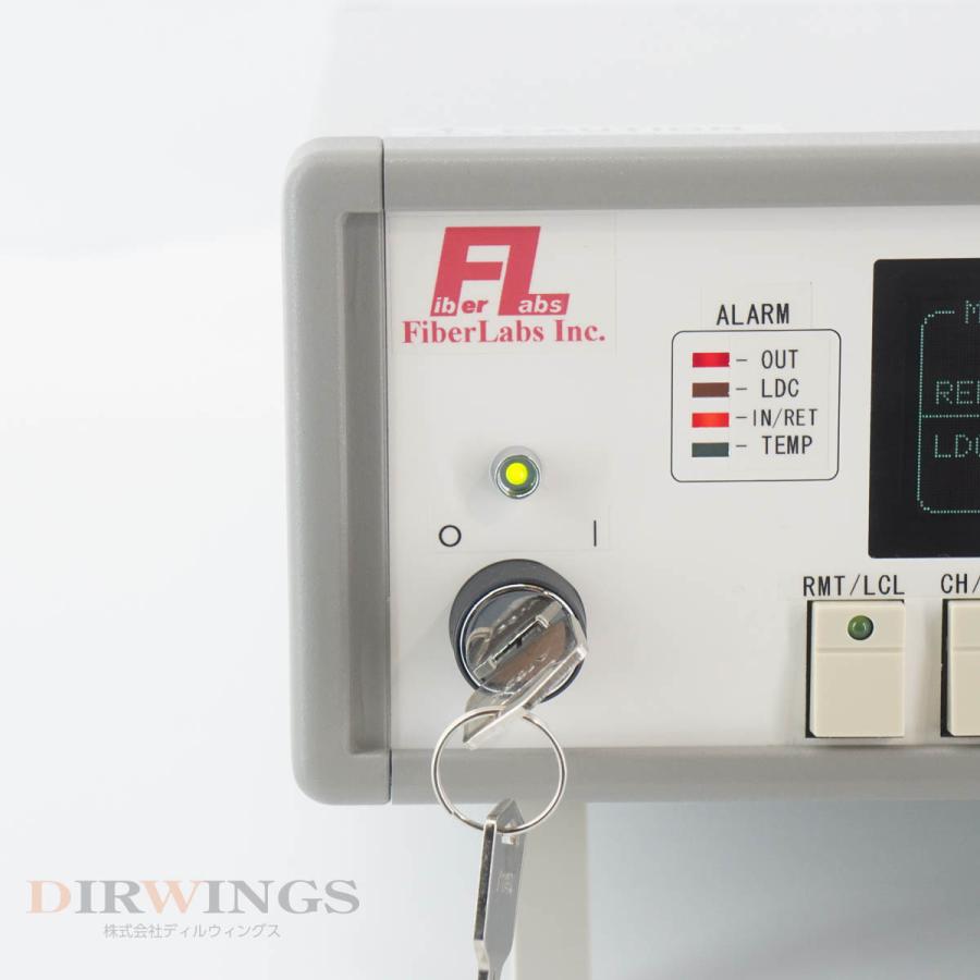 [DW]USED 8日保証 FiberLabs AMP-FL8611-OB-16 O-band amplifier PDFA Oバンド光ファイバアンプ 鍵付 [06018-0088] : ソク ...