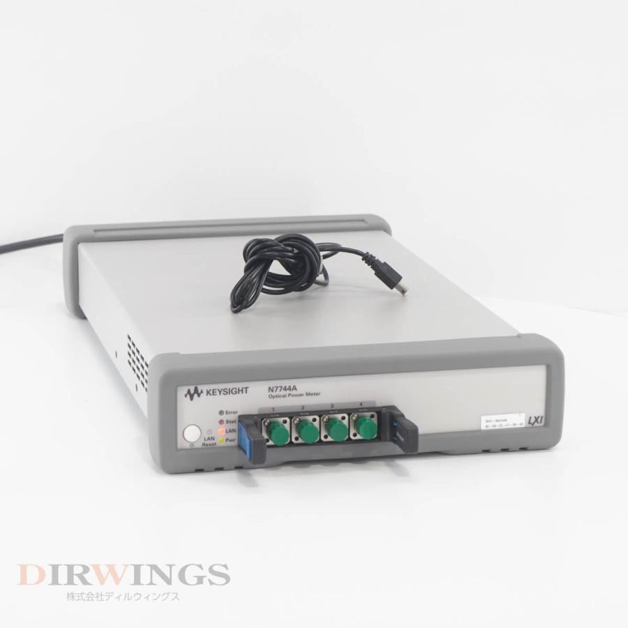 [DW]USED 8日保証 Keysight N7744A FG LXI Optical Power Meter 光パワーメーター マルチ ...