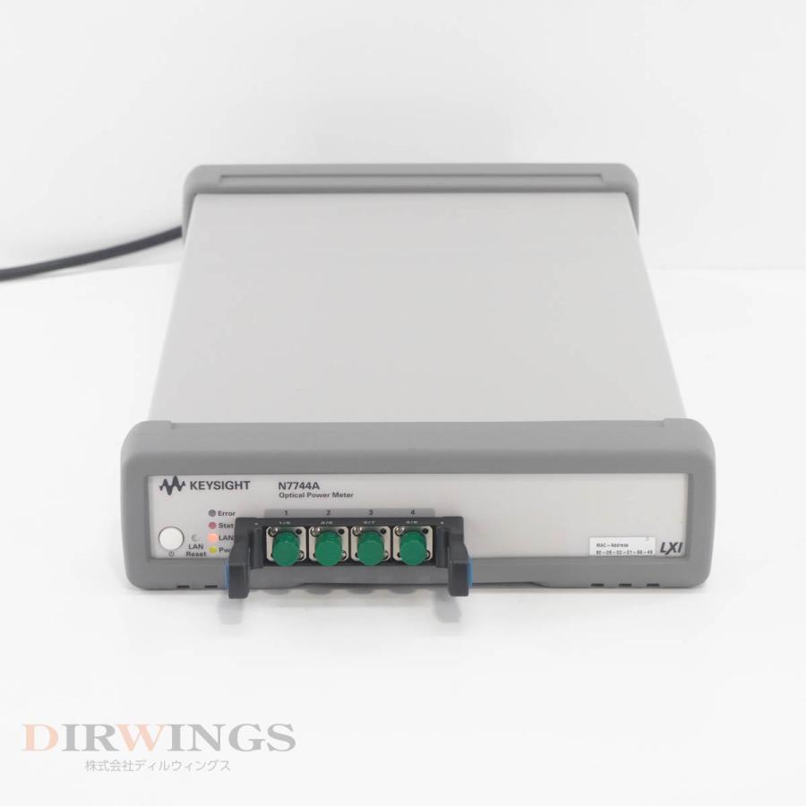 [DW]USED 8日保証 Keysight N7744A FG LXI Optical Power Meter 光パワーメーター マルチ ...