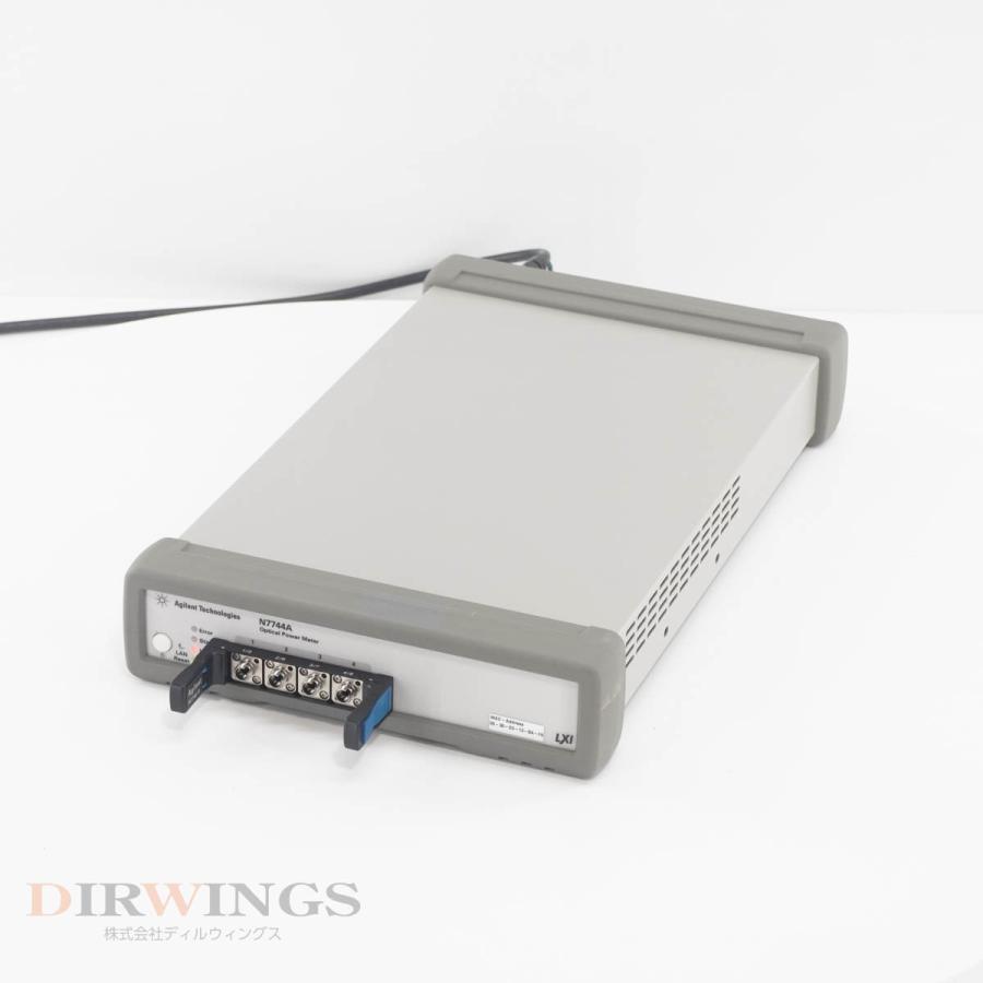 [DW]USED 8日保証 Agilent N7744A FG LXI Optical Power Meter 光パワーメーター マルチポート ...