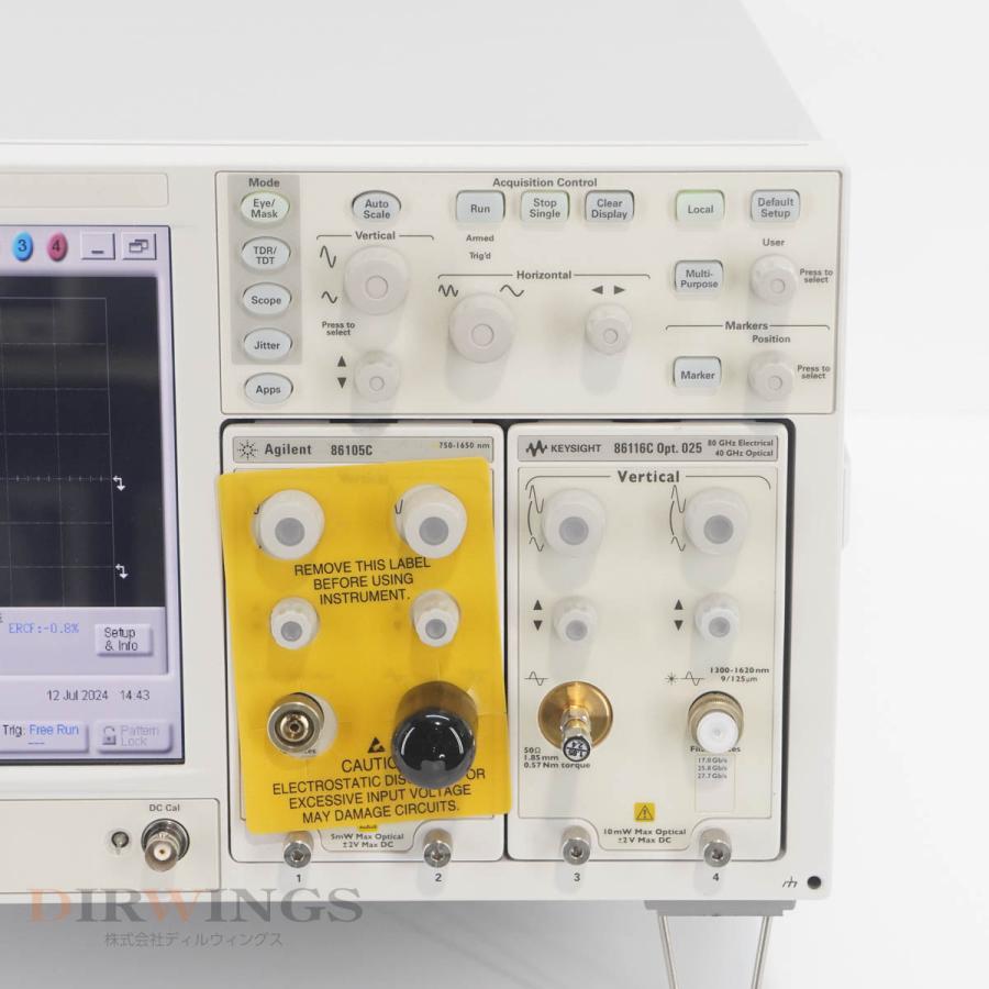 [DW]USED 8日保証 Agilent DCA-X 86100D infiniium Wide-Bandwidth ...