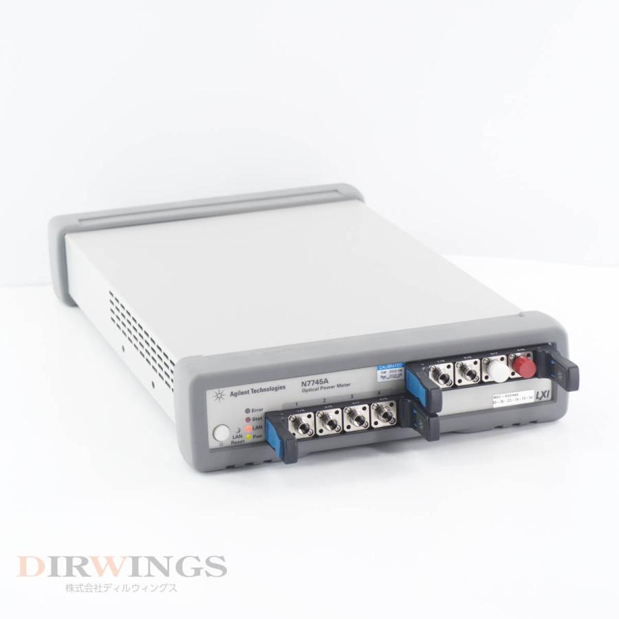 [DW]USED 8日保証 06/2023CAL Agilent N7745A ATO-92729 LXI Optical Power ...