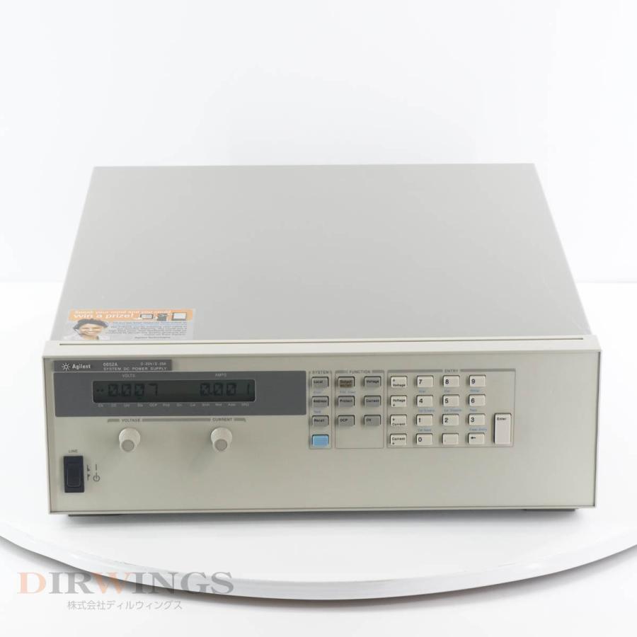 [DW]USED 8日保証 Agilent 6652A SYSTEM DC POWER SUPPLY システム電源 DC電源 直流電源 0 ...