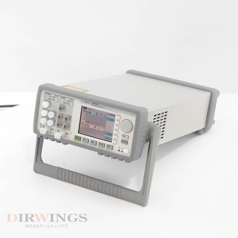 [DW]USED 8日保証 Agilent 8163B Lightwave Multimeter ライトウェーブマルチメーター 光マルチ ...