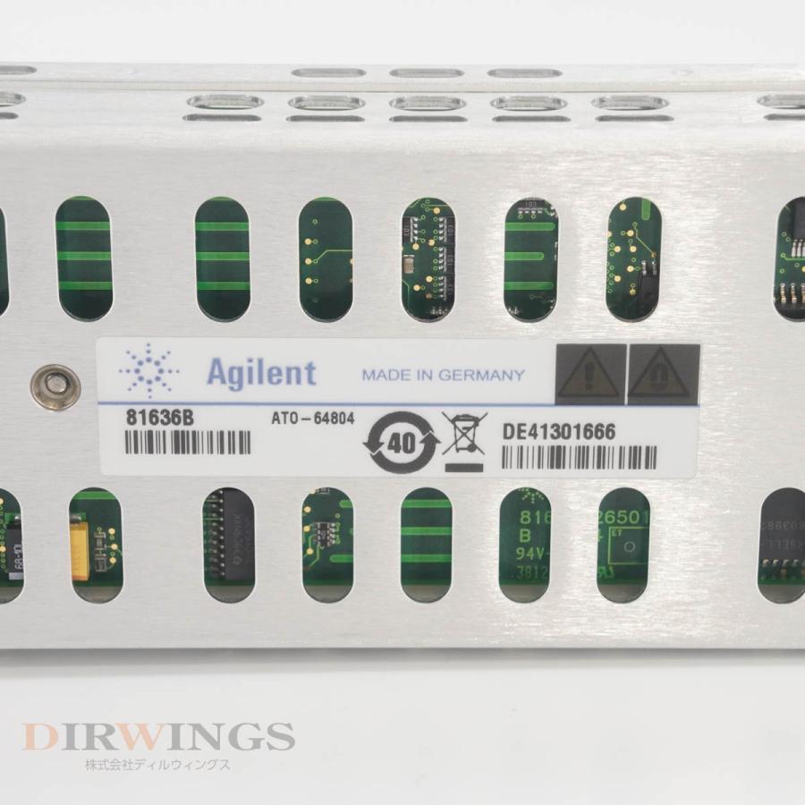 [DW]USED 8日保証 Agilent 81636B ATO-64804 Power Sensor Module 高速光パワーセンサー ...