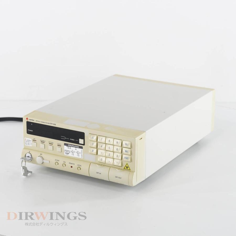 [JB]USED 保証なし santec OTF-930 OPTICAL TUNABLE FILTER 波長可変光フィルター 鍵付 ...