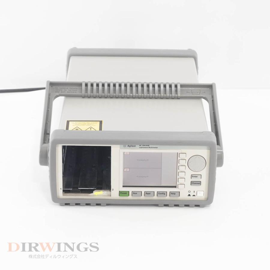 [DW]USED Agilent 8163B Lightwave Multimeter ライトウェーブマルチメーター 光マルチメーター ...