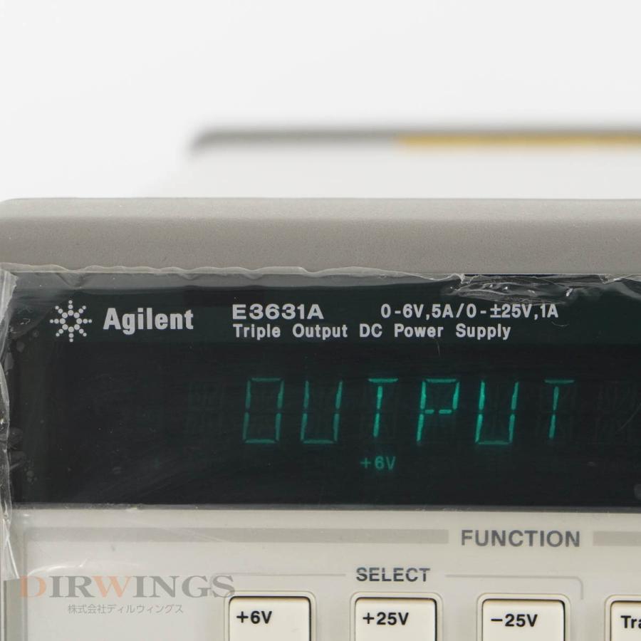 [DW]USED 8日保証 Agilent E3631A Triple Output DC Power Supply トリプル出力電源 DC ...