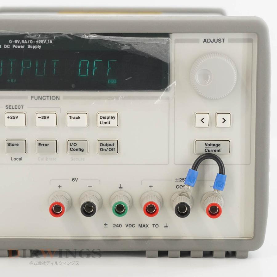 [DW]USED 8日保証 Agilent E3631A Triple Output DC Power Supply トリプル出力電源 DC ...