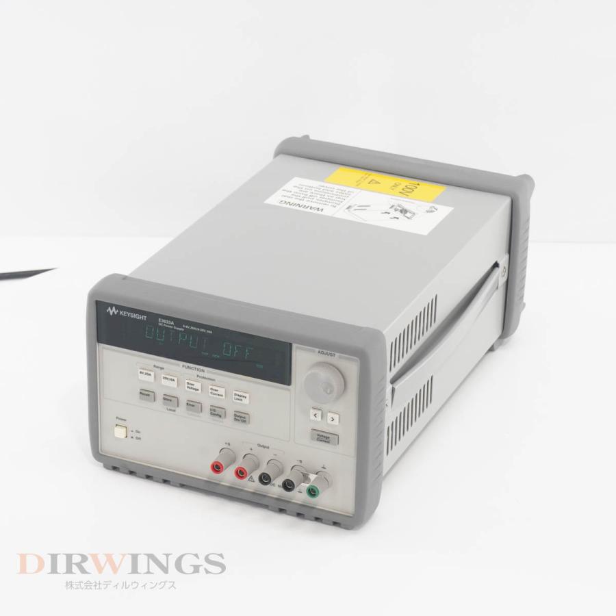 [DW]USED 8日保証 Keysight E3633A DC Power Supply DC電源 直流電源 OPT 0E9 0-8V ...