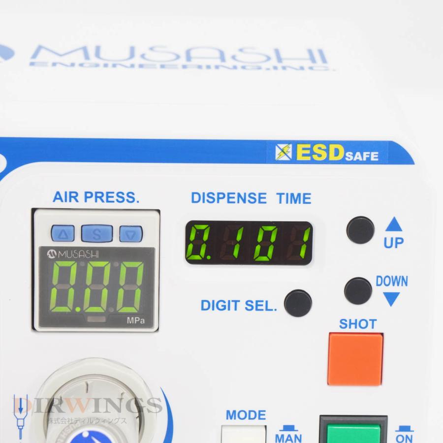 [DW]USED 8日保証 MUSASHI ENGINEERING MS-1D SMART SHOT Dispenser 高性能エコディスペンサー ACアダプター 電源コード [06018 ...