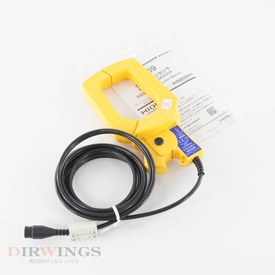 [JB]USED 保証なし HIOKI 9669 CLAMP ON SENSOR クランプオンセンサー 取扱説明書 [06021-0070 ...