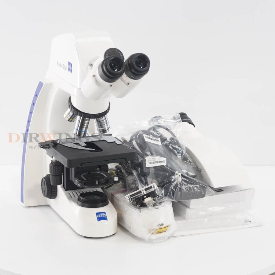 [DW]USED 8日保証 Carl Zeiss Primo star Microscope 顕微鏡 WF10×/20 Plan ...