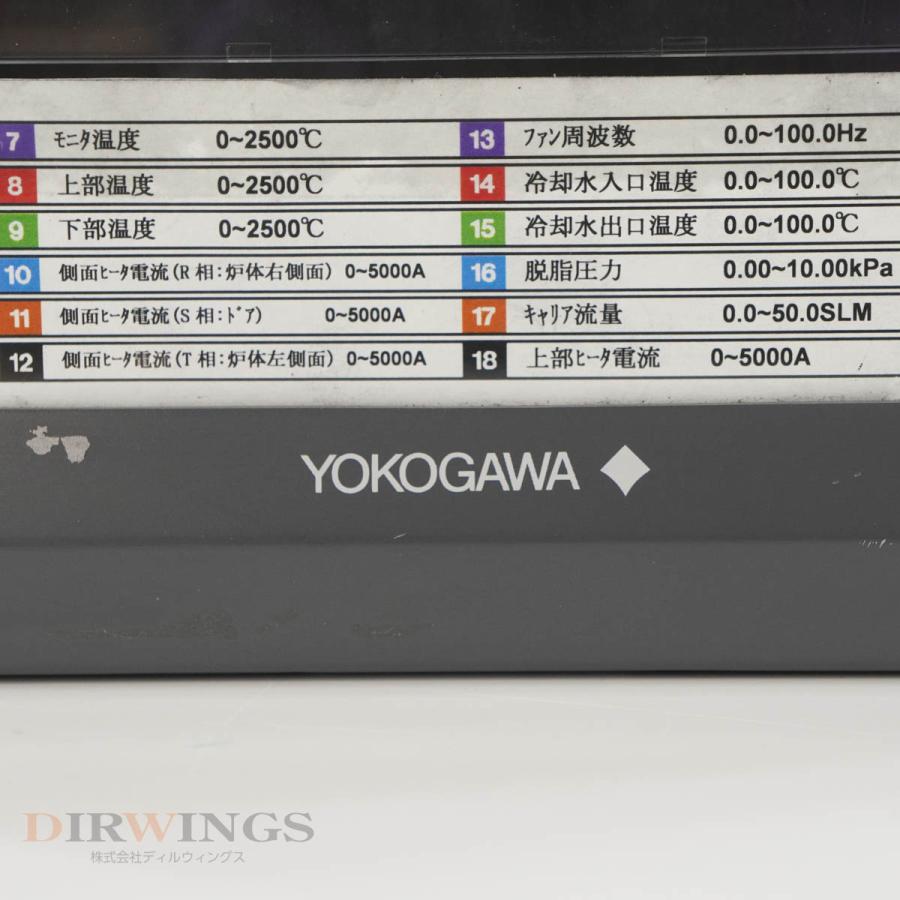 [DW]USED 8日保証 18台入荷 YOKOGAWA μR20000 437124-1/C7 RECORDER 記録計 工業用チャートレコーダー [06033-0002] : ソクラボ ...