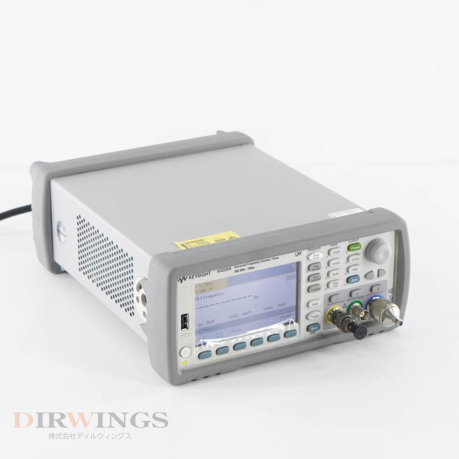 [DW]USED 8日保証 11/2020CAL Keysight 53220A LXI Universal Frequency ...
