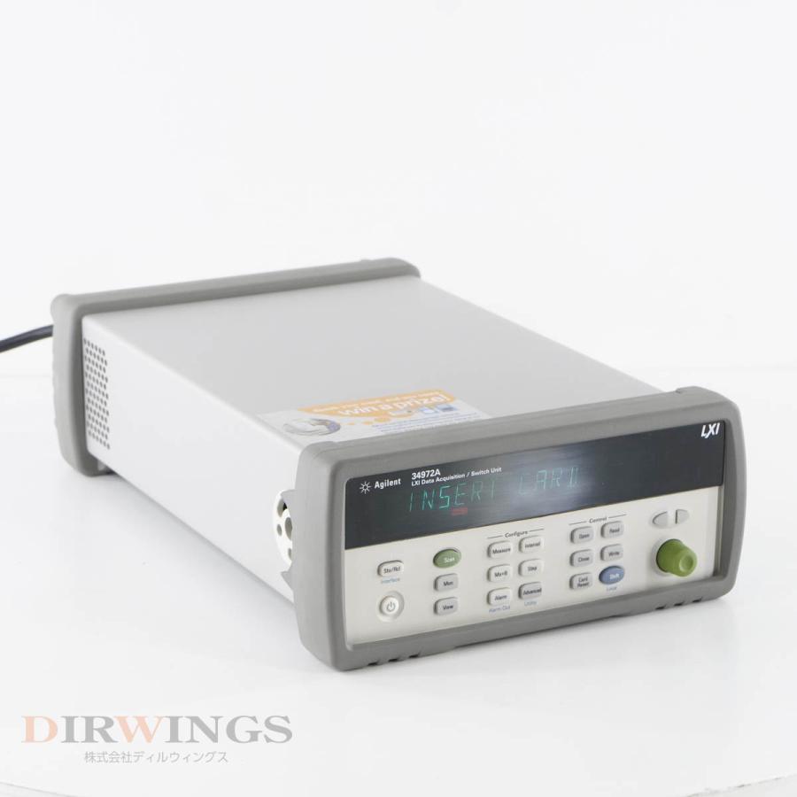 [DW]USED 8日保証 Agilent 34972A LXI Data Acquisition/Switch Unit データ収集/データ ...