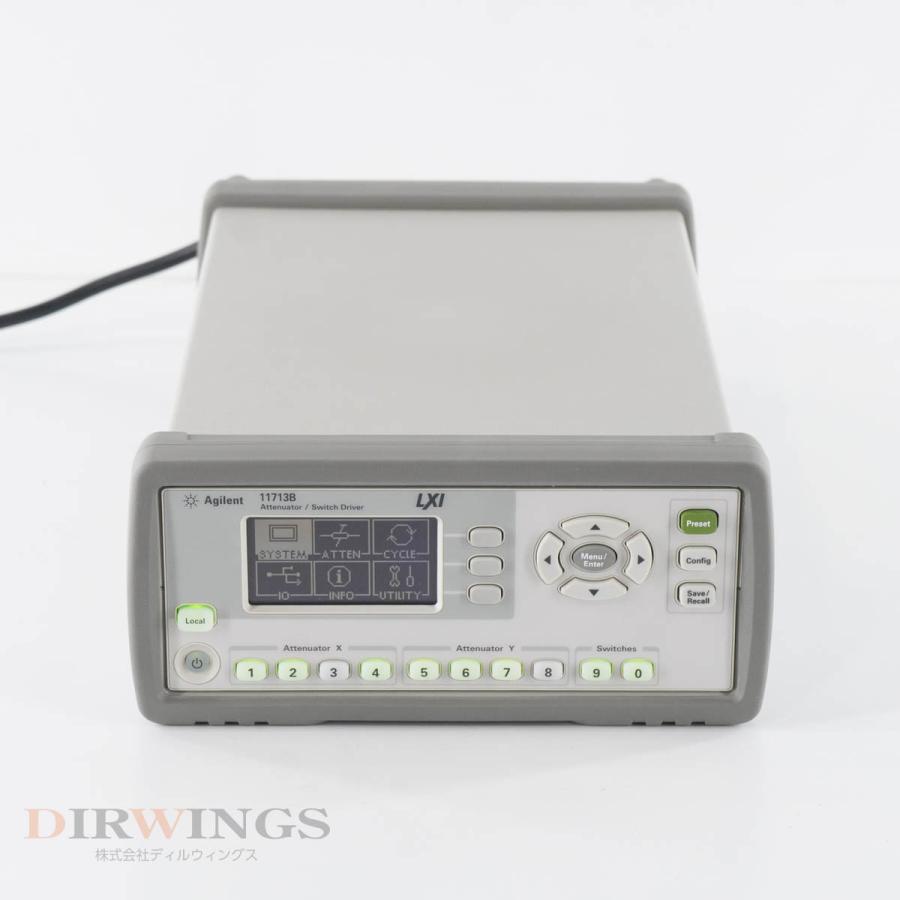 [DW]USED 8日保証 Agilent 11713B Attenuator / Switch Driver アッテネーター スイッチ ...