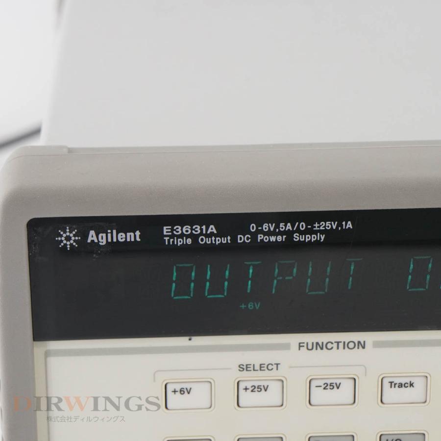 [JB]USED 保証なし Agilent E3631A Triple Output DC Power Supply トリプル出力電源 DC ...