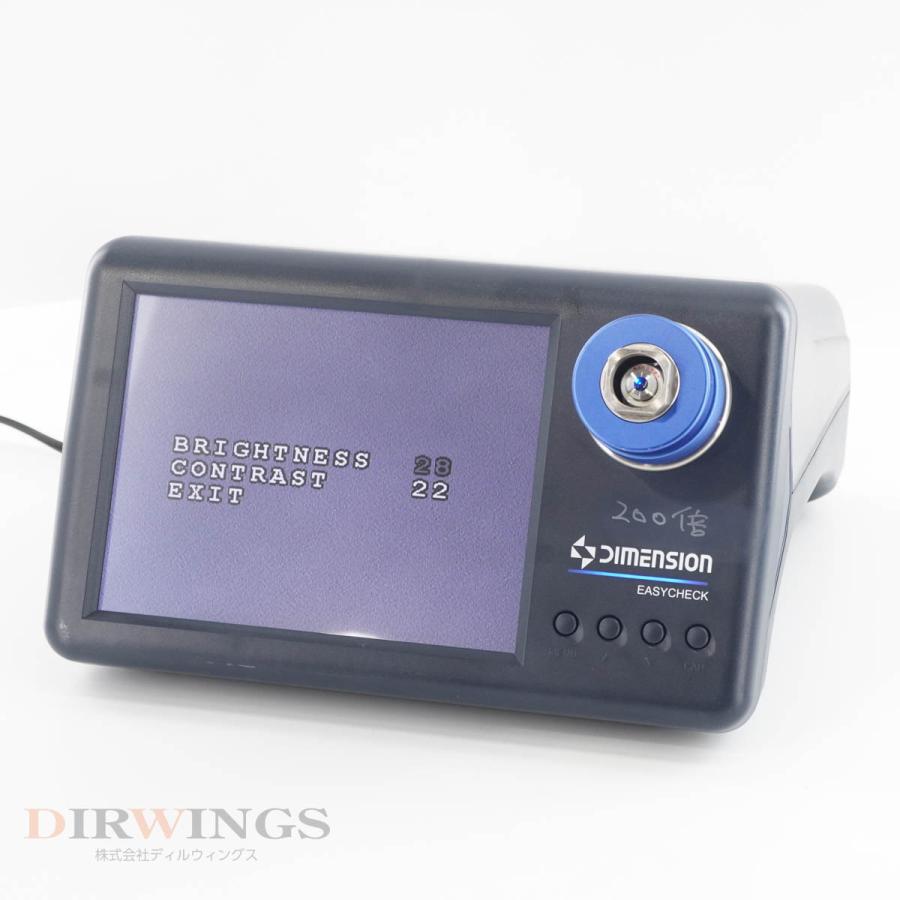 [DW]USED 8日保証 Dimension Technology EC200KC EASYCHECK 据置型 光コネクタ端面観察装置 ...