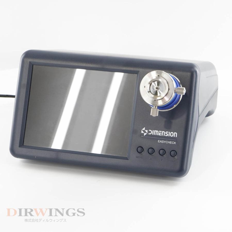 [DW]USED 8日保証 Dimension Technology EC200KC EASYCHECK 据置型 光コネクタ端面観察装置 ...