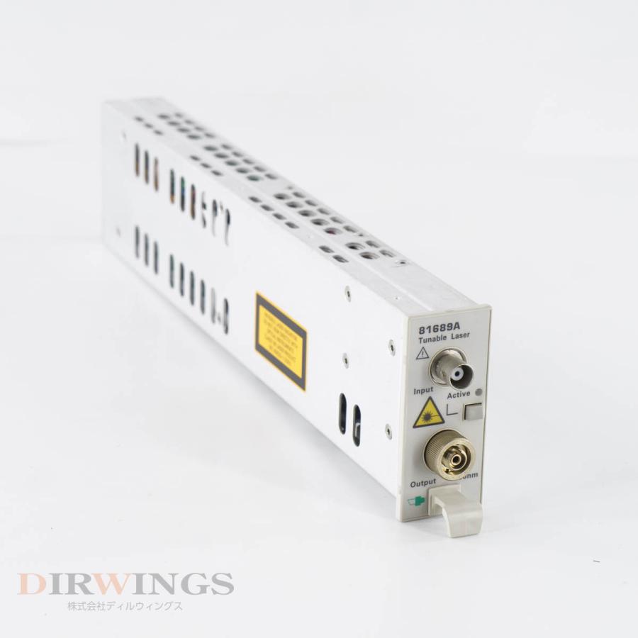 [DW]USED 8日保証 Agilent 81689A Tunable Laser Module コンパクト波長可変レーザー OPT 072 ...