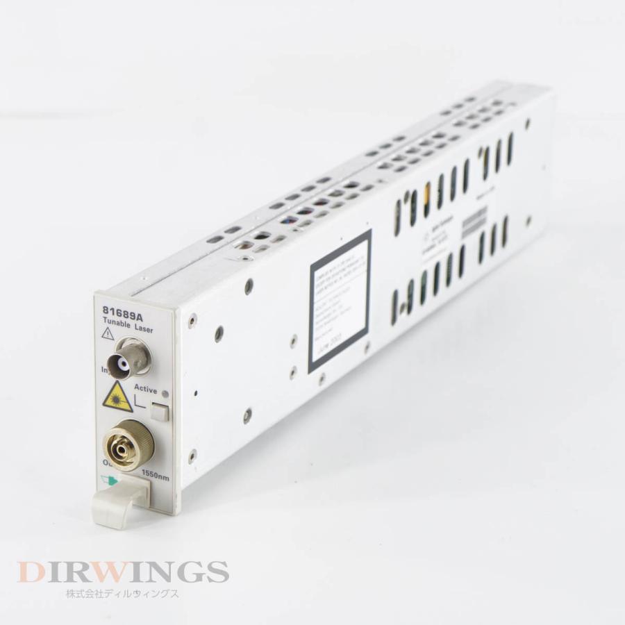 [DW]USED 8日保証 Agilent 81689A Tunable Laser Module コンパクト波長可変レーザー OPT 072 ...