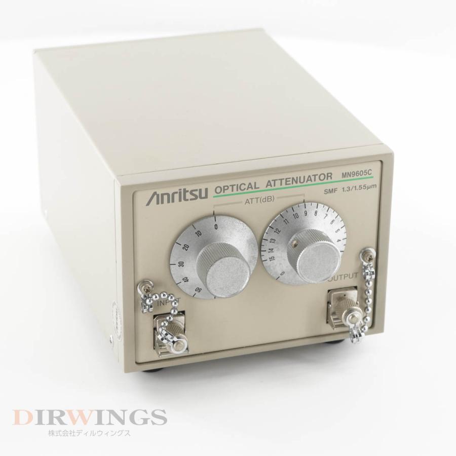 [DW]USED 8日保証 Anritsu MN9605C OPTICAL ATTENUATOR 光減衰器 オプティカルアッテネーター SMF1.3/1.55μm [06040-0376 ...