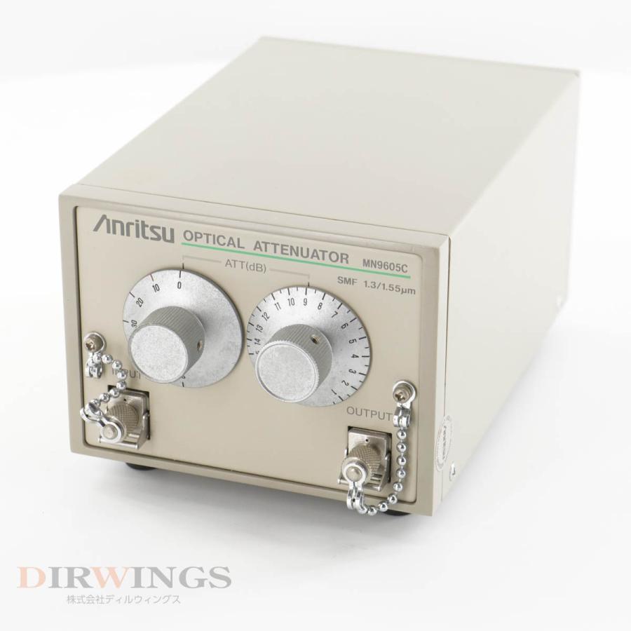 [DW]USED 8日保証 Anritsu MN9605C OPTICAL ATTENUATOR 光減衰器 オプティカルアッテネーター SMF1.3/1.55μm [06040-0376 ...