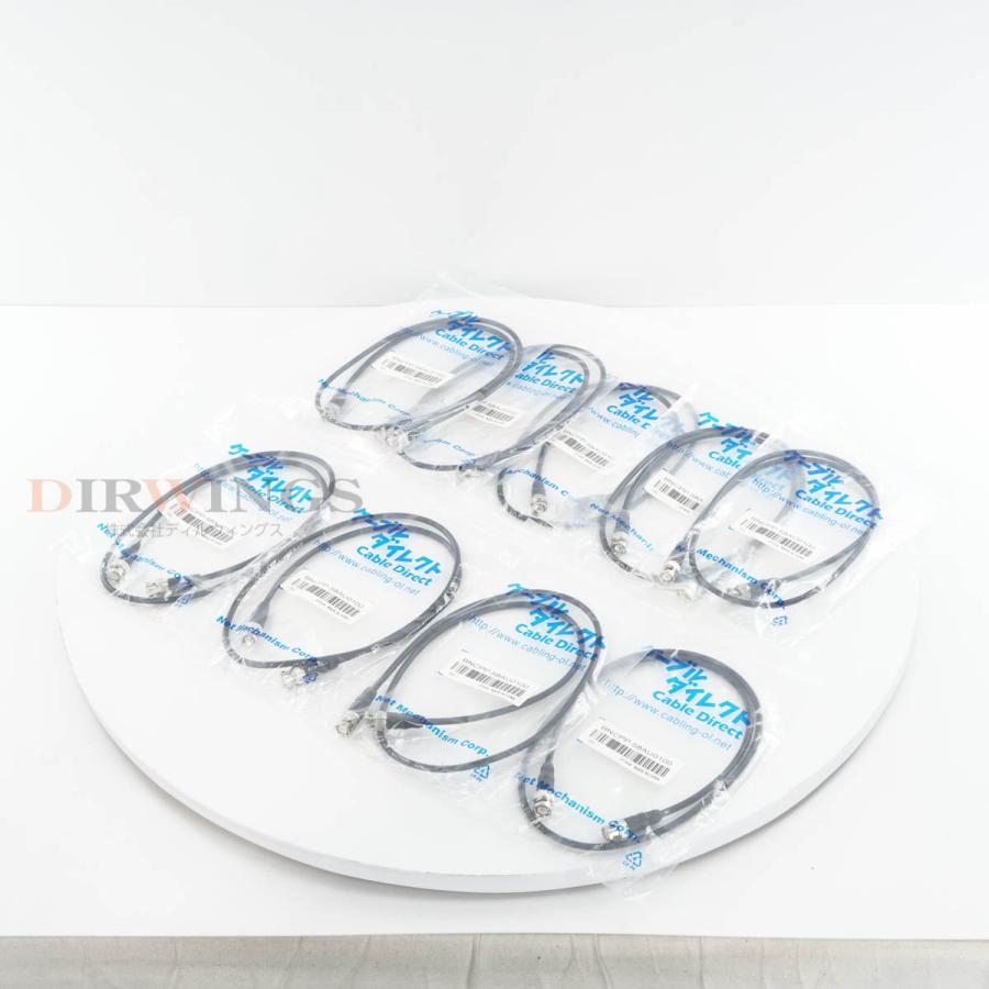 [DW]USED 8日保証 9本セット Net Mechanism BNCPP-58AU0100 Coaxial Cable BNC同軸 ...