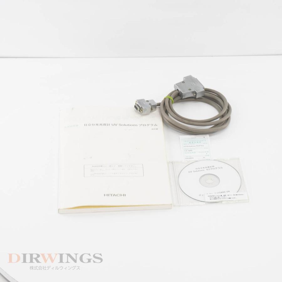 [DW]USED 8日保証 HITACHI U-3010 Spectrophotometer 分光光度計 ソフトウェア 取扱説明書 [06043-0001] : DIRWINGSショップ ...
