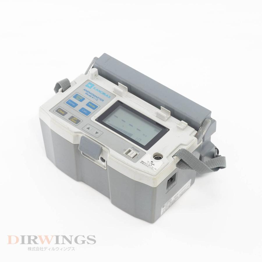 [JB]USED 保証なし KANOMAX 6115 ANEMOMASTER アネモマスター 風速計 取扱説明書 [06051-0093 ...