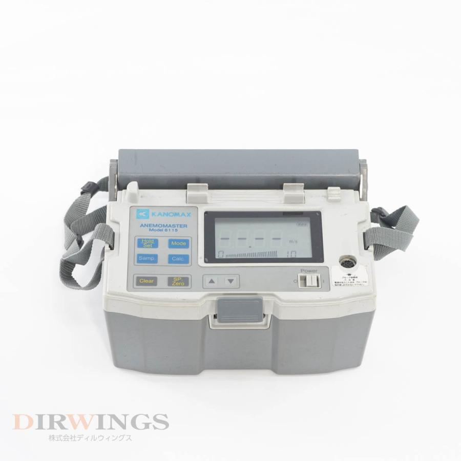 [JB]USED 保証なし KANOMAX 6115 ANEMOMASTER アネモマスター 風速計 取扱説明書 [06051-0093 ...