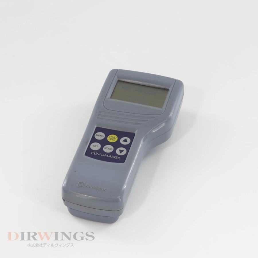 [DW]USED 8日保証 KANOMAX 6541 6500シリーズ CLIMOMASTER クリモマスター 風速計 取扱説明書 ...