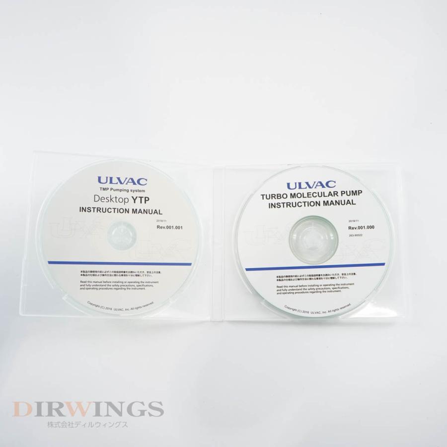 [JB]USED 保証なし ULVAC YTP70A-D TMP pumping system Desktop YTP ターボ分子ポンプ排気ユニット 電源コード ソフトウェア [06051 ...