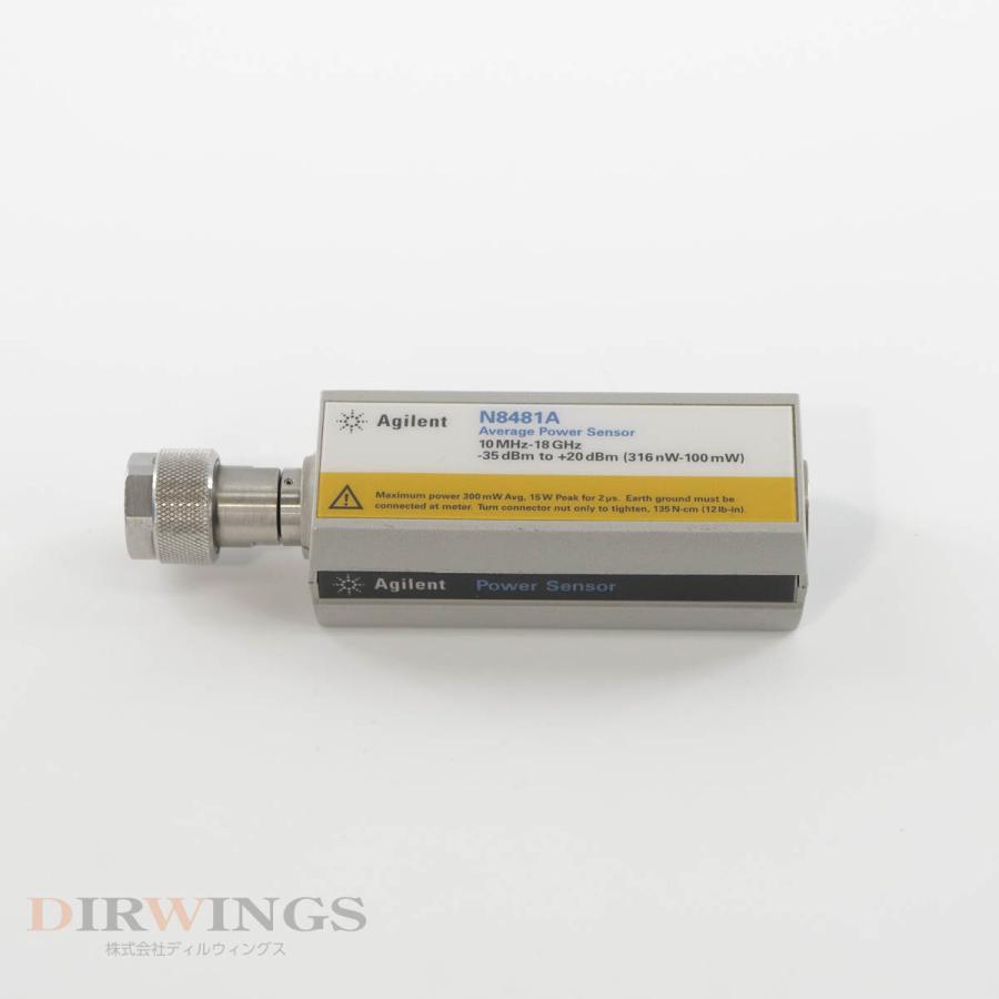 [JB]USED 保証なし Agilent N8481A Average Power Sensor パワーセンサー 10MHz-18GHz ソフトウェア [06051-0128 ...