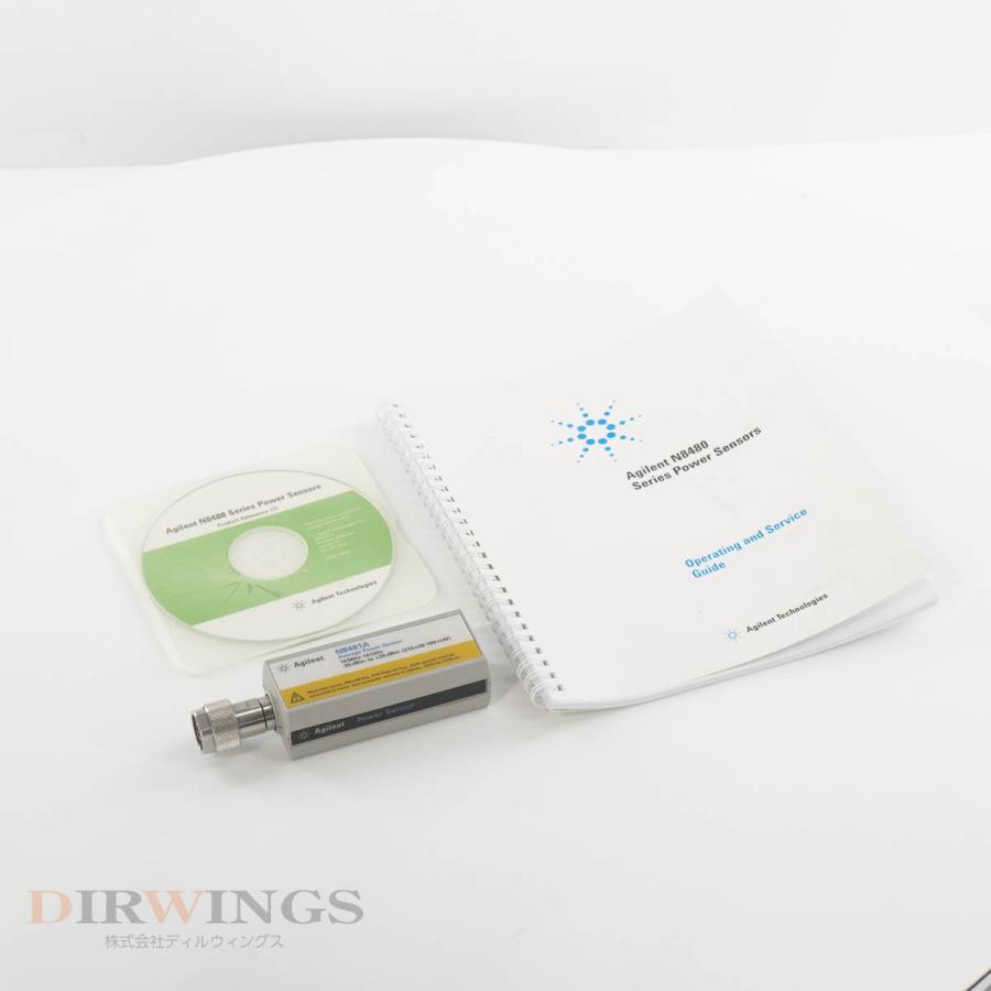 [JB]USED 保証なし Agilent N8481A Average Power Sensor パワーセンサー 10MHz-18GHz ソフトウェア [06051-0129 ...