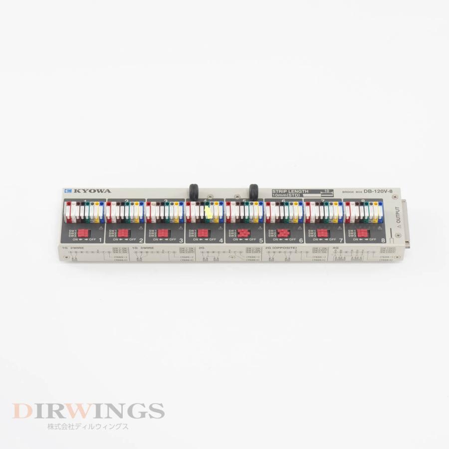 [JB]USED 保証なし KYOWA DB-120V-8C BRIDGE BOX ブリッジボックス ワンタッチロック式 取扱説明書 ...
