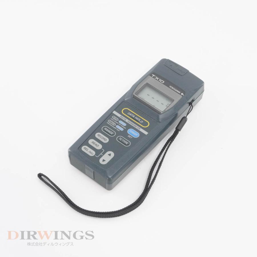 [JB]USED 保証なし YOKOGAWA TX10 TX1002 DIGITAL THERMOMETER デジタル温度計 デジタルサーモメーター 90020 取扱説明書 [06051 ...